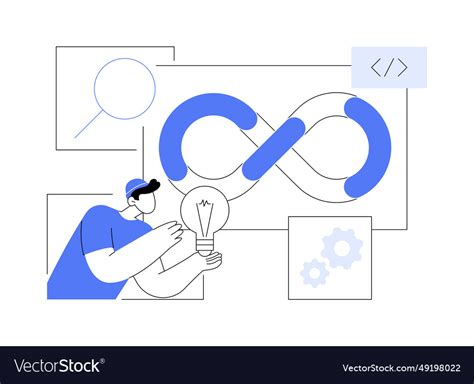 App Life Cycle Isolated Cartoon Royalty Free Vector Image