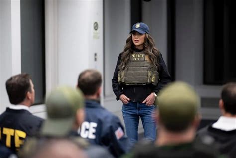 Noem On The Raid Dhs Secretary Kristi Noem Joins Feds For Deportation Raids In Nyc