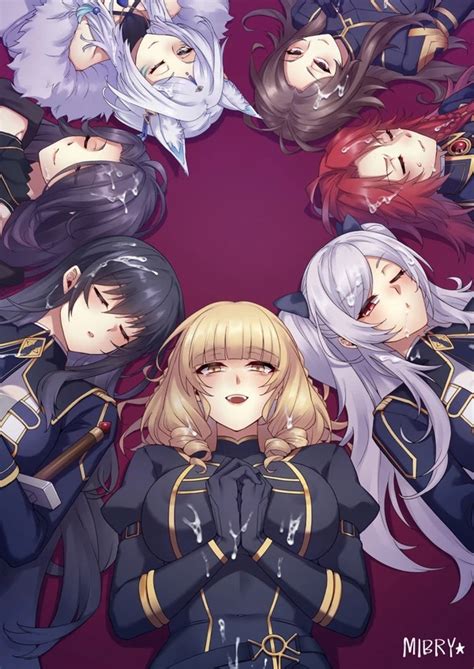 Rule 34 7girls Alexia Midgar Aurora The Eminence In Shadow Black