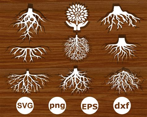 Roots Svg Tree Roots Svg Roots Clipart Roots Silhoette Roots Svg Bundle Roots Cut Files