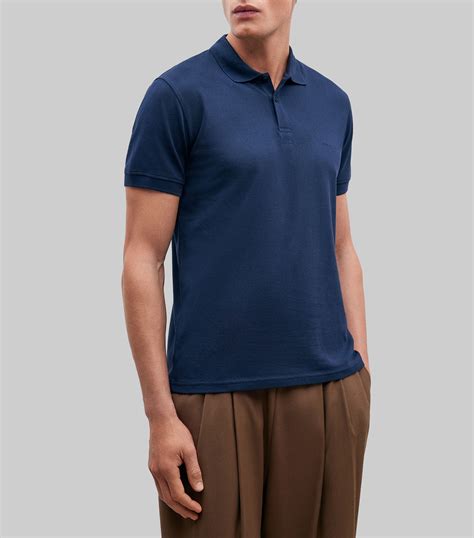Adolfo Dominguez Playera Tipo Polo De Manga Corta Hombre El Palacio