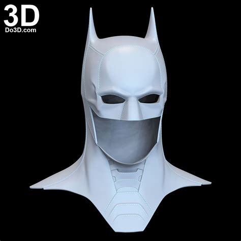 Robert Pattinson Version Batman 2022 Cowl 3d Printable Model Stl File