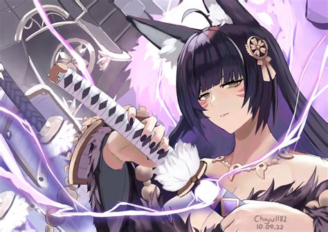 Musashi Azur Lane Drawn By Chiyu Danbooru
