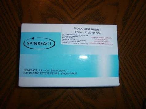 Aso Latex Spinreact Grade Standard Laboratory At ₹ 100piece In Baddi