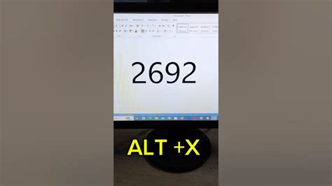 Ms Word Symbol Shortcut Key Shorts Youtube