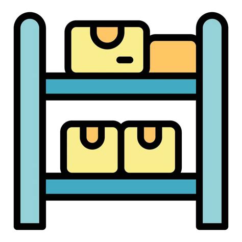 Store Management Icon Vector Flat 27298870 Vector Art At Vecteezy