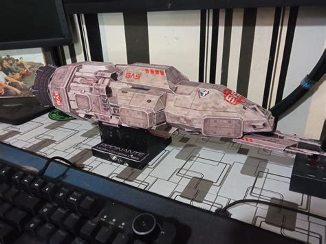 Mcrn Corvette Class Rocinante Paper Craft Rtheexpanse