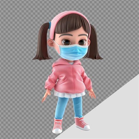 3d Girl Wear Mask Images Free Download On Freepik