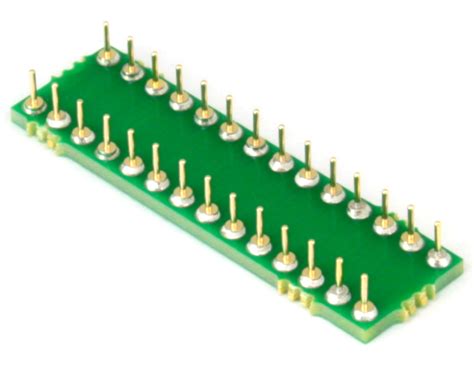 Proto Advantage TSSOP 28 Exp Pad To DIP 28 Narrow SMT Adapter 0 65 Mm Pitch Compact Series