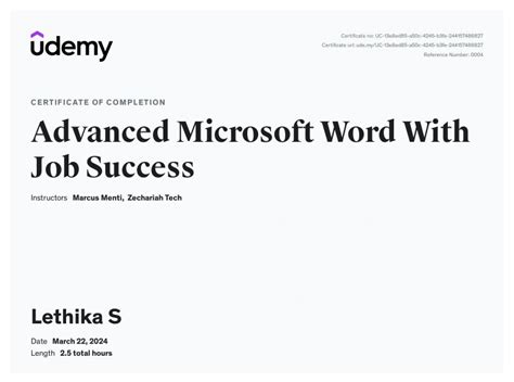 Microsoftword Professionaldevelopment Jobsuccess Continuouslearning Lethika Sridhar