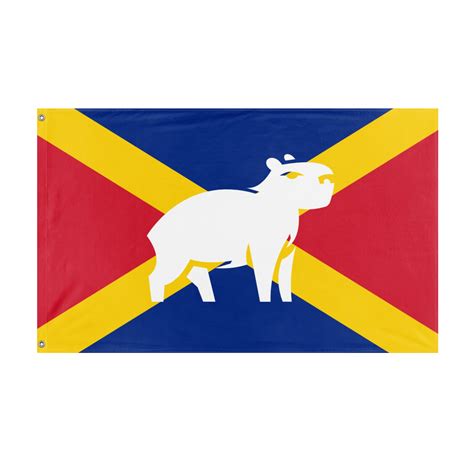 Capibara Republic Flag Anderson Hidden Flagmaker And Print