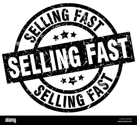 Selling Fast Round Grunge Black Stamp Stock Vector Image And Art Alamy