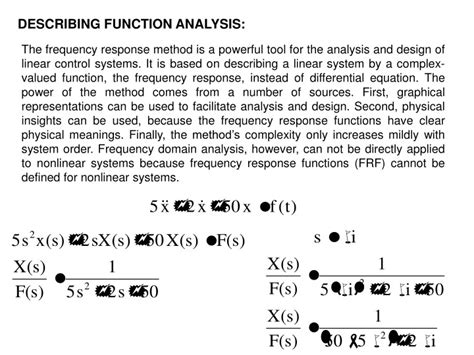 Ppt Describing Function Analysis Powerpoint Presentation Free Ppt Describing Function Analysis Powerpoint Presentation Free