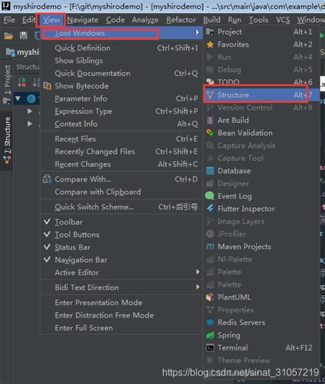 Intellij Idea 中uml插件查看某类的所有继承或实现关系 Outline功能idea 查看继承实现树的插件 Csdn博客