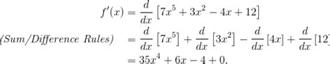 Ap Calculus Review Sum And Difference Rules Magoosh Blog High School