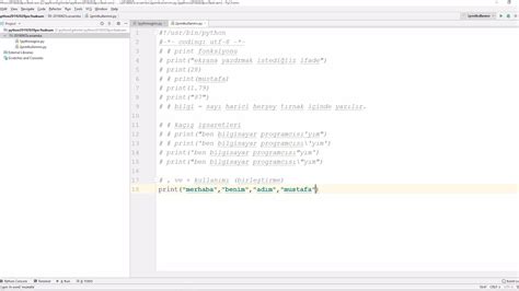 python print sep ve end kullanımı YouTube