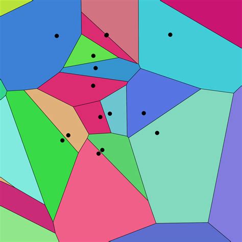 2 Example Of A Voronoi Diagram Download Scientific Diagram