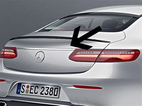 Mercedes C238 E Class Coupe Cabriolet Chrome Boot Trunk Trim Models Fr
