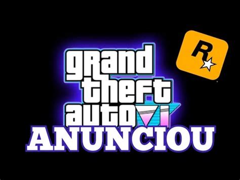 GTA 6 Foi ANUNCIADO Pela ROCKSTAR GAMES YouTube