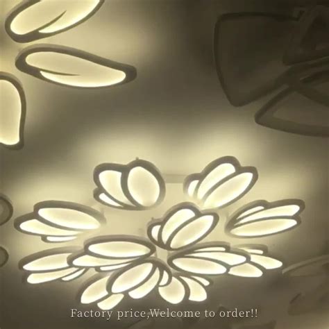 Modern Basit Led Tavan Lambası Oturma Odası Yatak Odası Aydınlatması