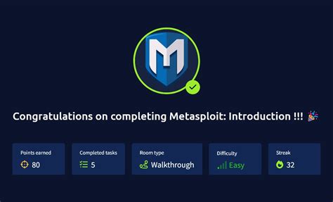 onedayoneroom tryhackme metasploit cybersecurity hackermindset
