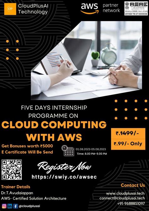 Five Days Internship Programme On Aws Ec2 Mastery Internship