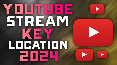 How to Locate your Youtube Stream Key UPDATED - 2024 Edition - YouTube