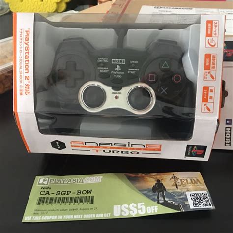 Hori Ps2 Turbo Controller Video Gaming Gaming Accessories