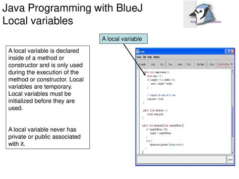 Java Programming With Bluej Ppt Download
