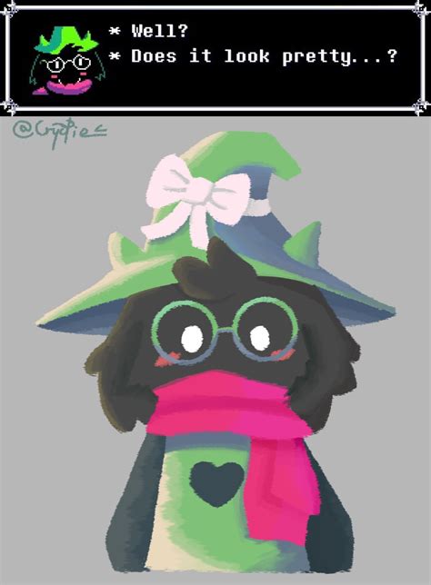 A Smol Ralsei I Drew Yesterday 3 R Ralsei