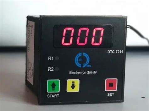 Panel Mounted Programmable Digital Timer Timing Capacity Second Or Minutes Model Name