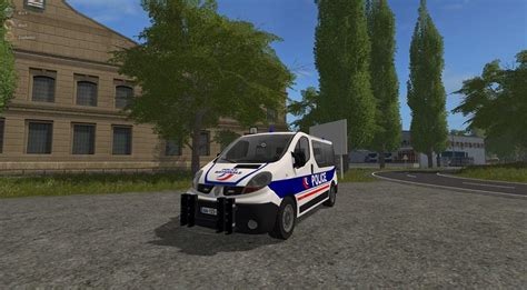 Renault Trafic Police National V10 Fs17 Farming Simulator 17 Mod