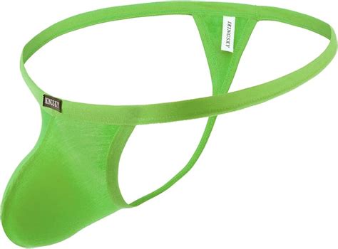 Buy Ikingsky Mens Modal Pouch G String Sexy Low Rise Thong Underwear