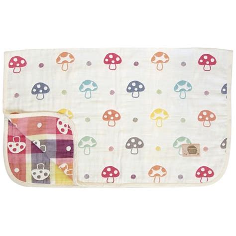 Hoppetta ホッペッタ Champignon シャンピニオン 6重ガーゼベビーケット 木のおもちゃ 赤ちゃんのおもちゃ 木製玩具