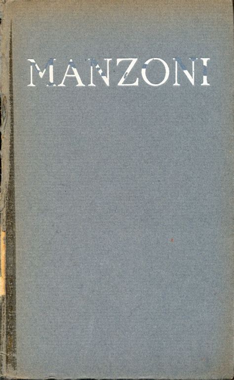 Alessandro Manzoni Liriche E Tragedie Artegoshop