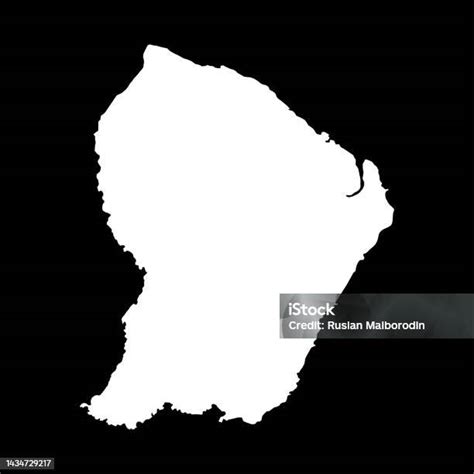 프랑스 가이아나 지도 프랑스의 지역 벡터 일러스트레이션 가이아나에 대한 스톡 벡터 아트 및 기타 이미지 가이아나 지도