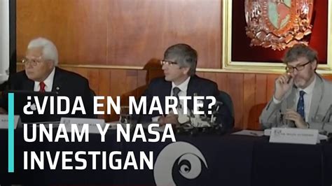 UNAM Y NASA Hallan Posibles Indicios De Vida En Marte Paralelo 23