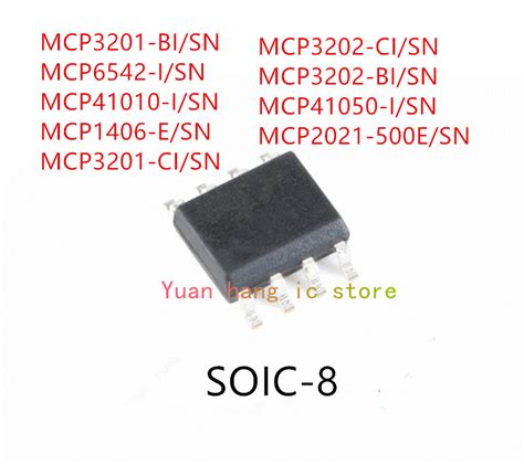 10pcs Mcp3201 Bi Sn Mcp6542 I Sn Mcp41010 I Sn Mcp Grandado