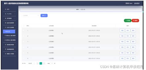 Python Django毕业设计基于人脸识别的社区防疫管理系统（程序lw Csdn博客