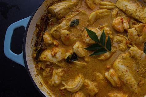 Homemade Sri Lankan Style Fish And Shrimp Curry Rfood