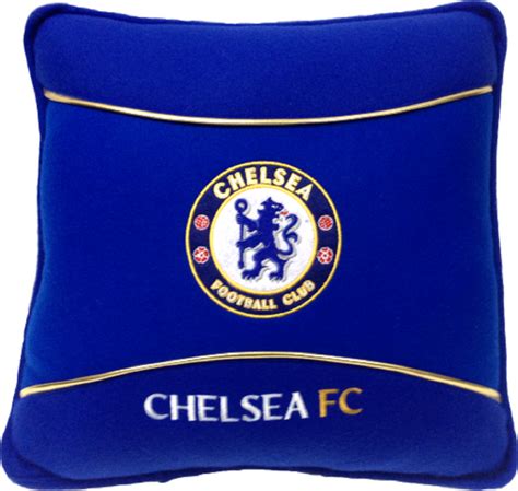 Official Chelsea Football Club Travel Cushion Plush Fabric Licensed