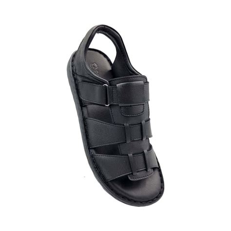 Pace Comfort 5873 Δερμάτινα Ανδρικά Πέδιλα Papoutsomania Gr