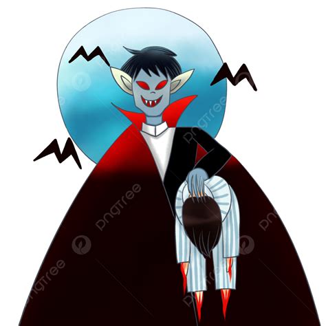 萬聖節之吸血鬼殺死人元素圖 萬聖節 平安夜 蝙蝠素材圖案，psd和png圖片免費下載