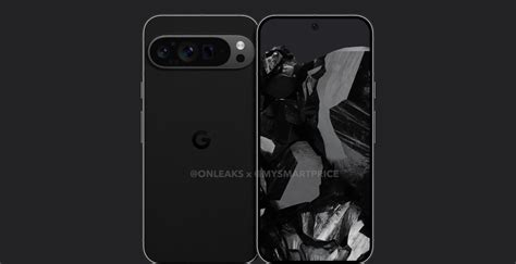 Google Pixel 9 Pro Breaks Cover Via Leaked Renders See Design