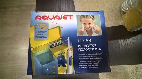 Обзор от покупателя на Ирригатор AQUAJET LD-A8 для детей, желтый ...
