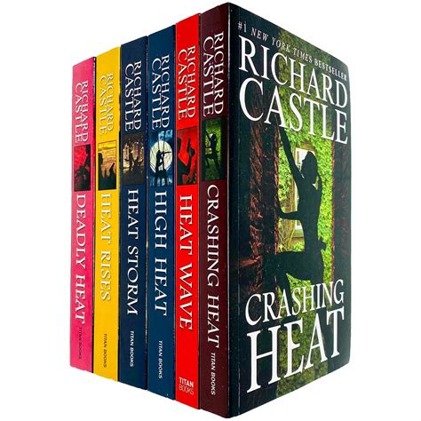 Richard Castle Nikki Heat Series 6 Books Collection Set Walmart