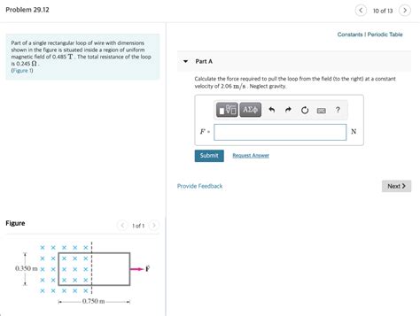 Solved Problem Of Constants Periodic Table Part Chegg Com