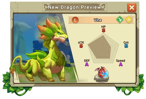 Pure Nature Dragon Dragon City