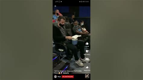 Tiktok Magician Exposes Popcorn Trick🤯🍿shorts Youtube