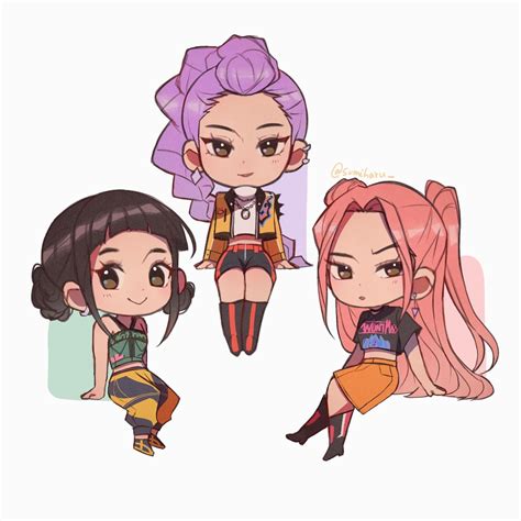 Odkryj Pomysły 43 Na Temat Rysunki K Pop Demon Hunters I Winx I Słodkie Rysunki Szkice